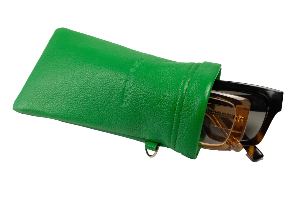 Double Trouble Leather Glasses Case | Rare Rabbit