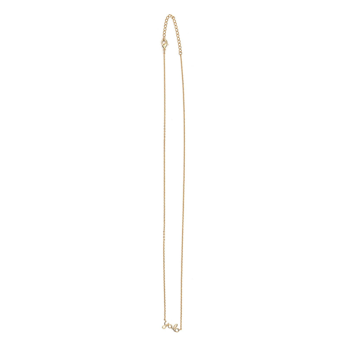 YOLO necklace – Rare Rabbit