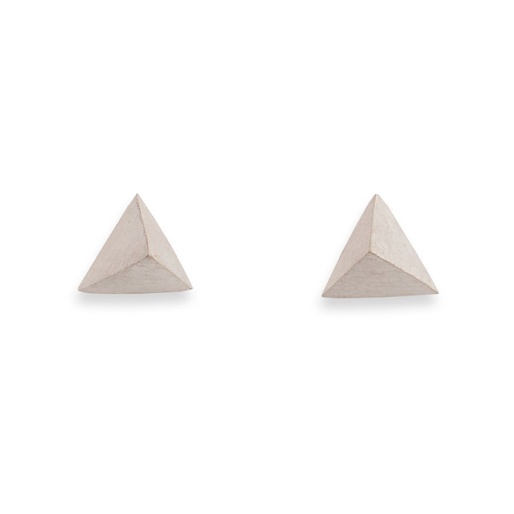 Triangular prism stud – Rare Rabbit